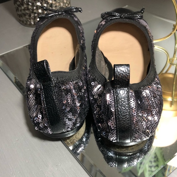 H by Halston | Shoes | H By Halston Shoes Sequin Flats Shoes | Poshmark